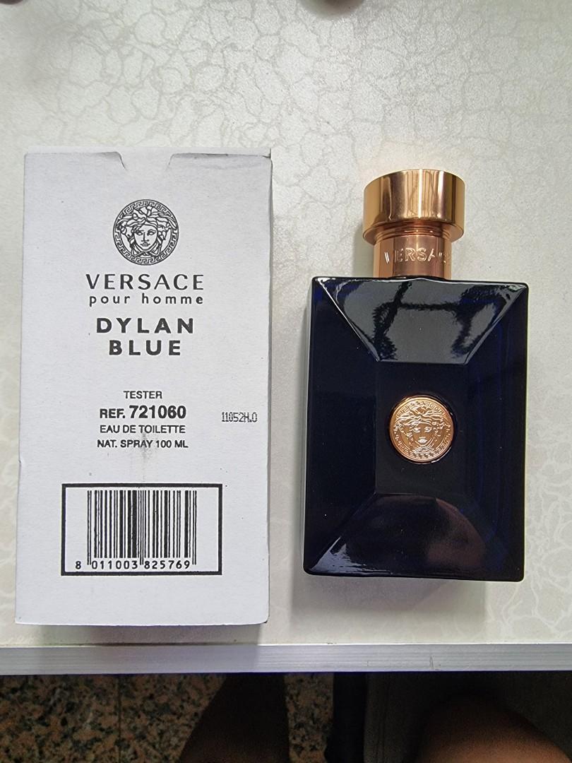 Versace Dylan Blue 100ml Tester Set with cap, Beauty & Personal Care ...