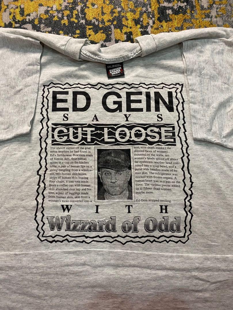 Vintage Ed Gein, Men's Fashion, Tops & Sets, Tshirts & Polo Shirts on ...