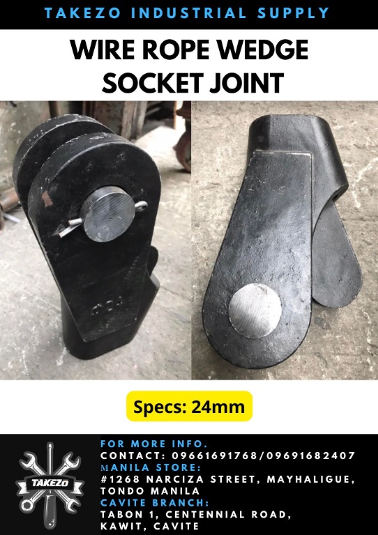 Wire Rope Wedge Socket Joint, Commercial & Industrial, Industrial ...