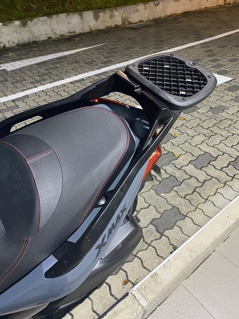 Xmax box rack, Motorcycles, Motorcycle Accessories on Carousell
