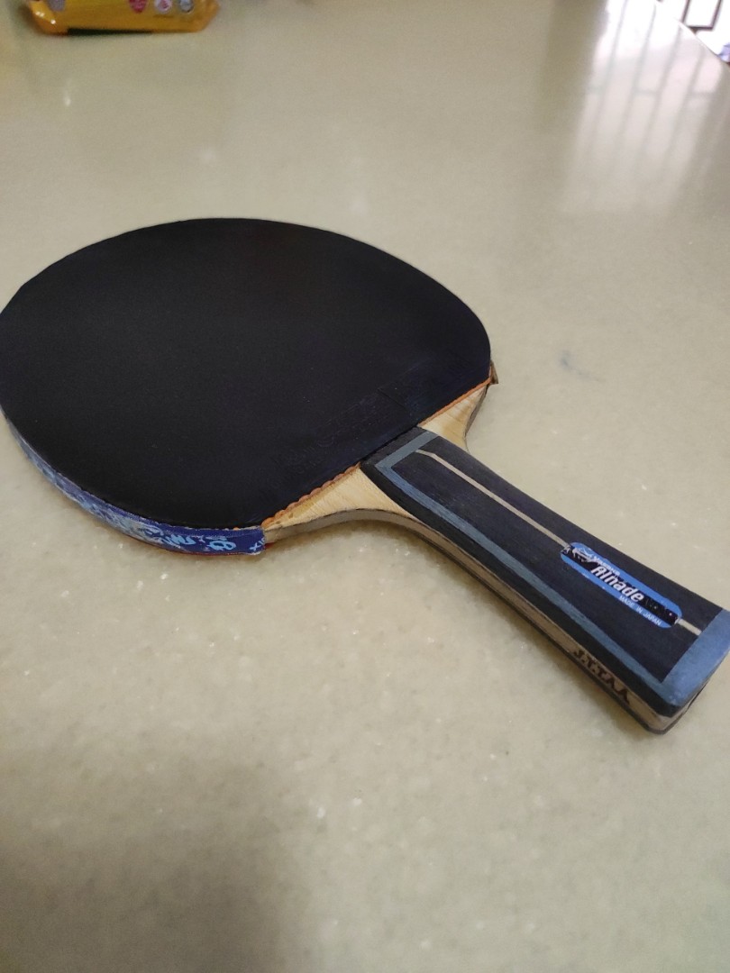 Yasaka Alnade Carbon table tennis blade and rubber combo, Sports Equipment, Sports & Games ...