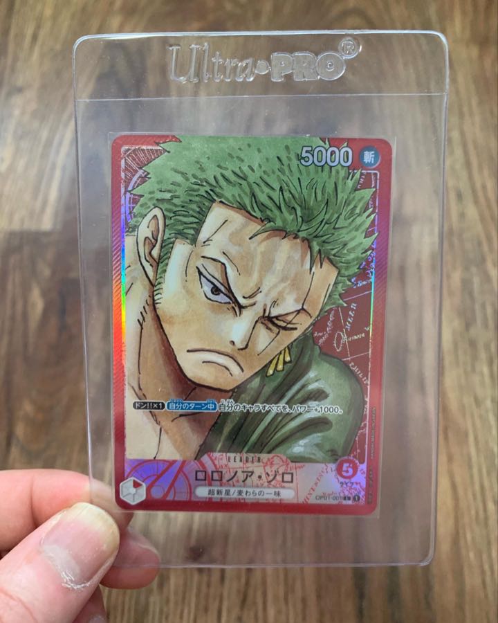 Zoro Leader SR One Piece Romance Dawn OP01, Hobbies & Toys, Memorabilia ...