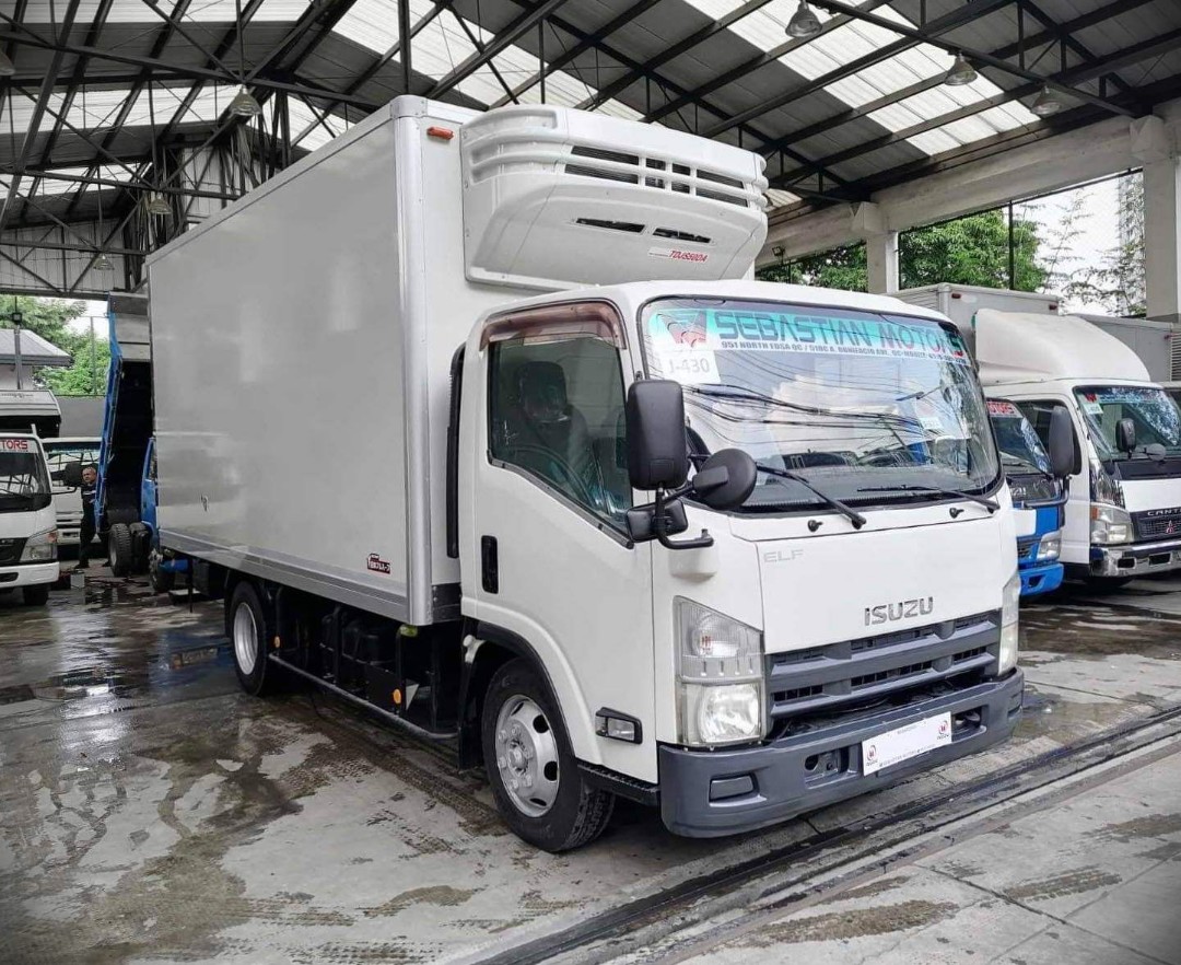 15ft CORRUGATED Freezer Van ISUZU JAPAN EURO 4 | with Partition on ...