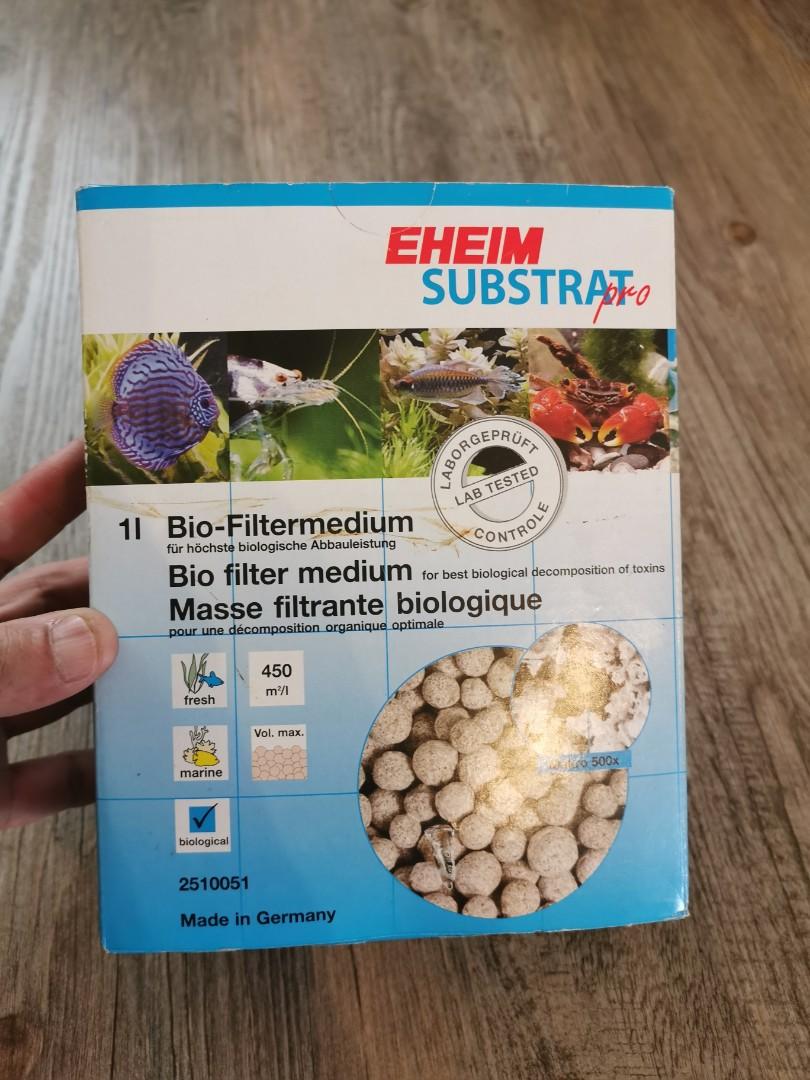 1L Eheim Substrate Pro and 1L Daz ring media, Pet Supplies, Homes ...