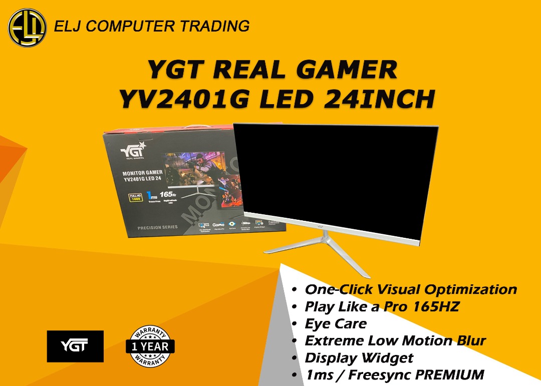 24" YGT 165HZ LED MONITOR ( BRANDNEW ), Computers & Tech, Desktops on ...