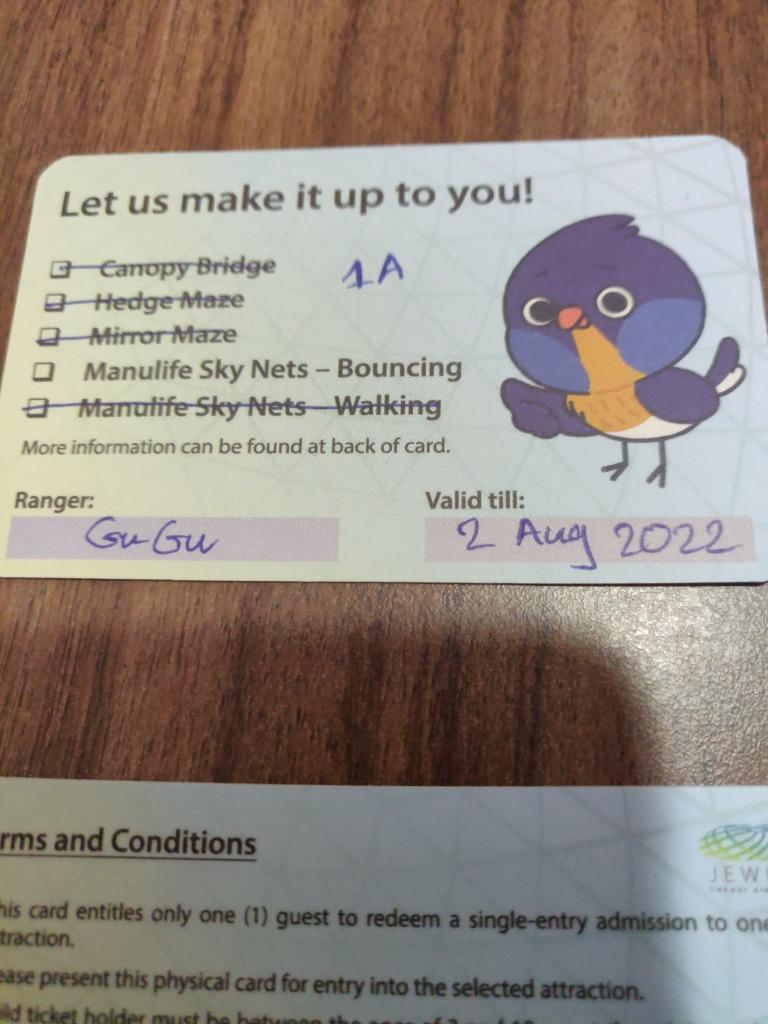 2A+2C Jewel Changi Attraction Manulife Sky Nets Bouncing + Canopy Park ...