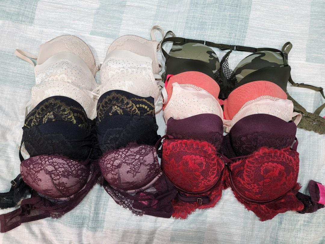 34D Bras, Women's Fashion, New Undergarments & Loungewear on Carousell