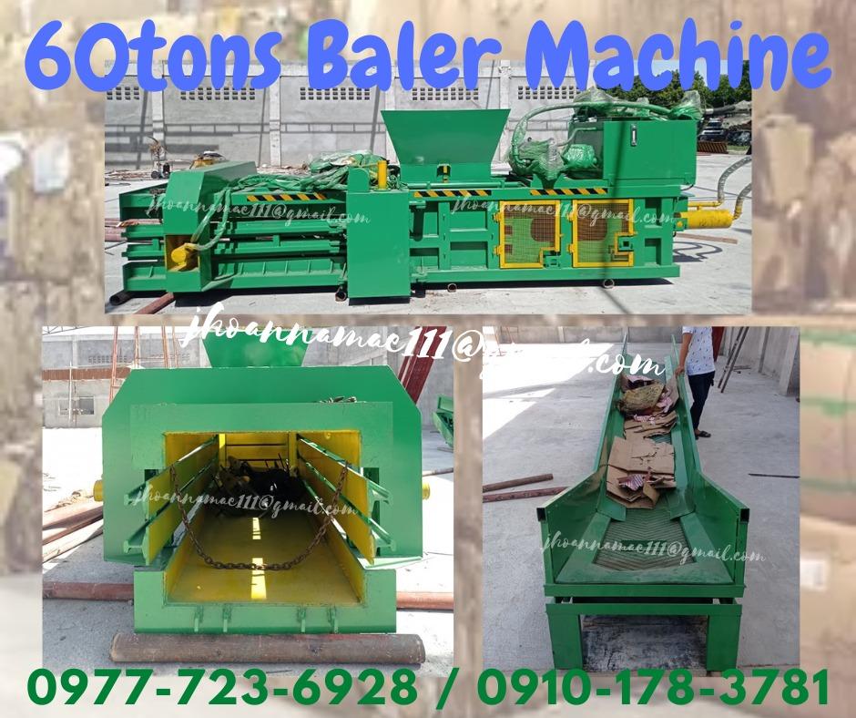 60Tons Baler Machine Set, Commercial & Industrial, Industrial Equipment ...