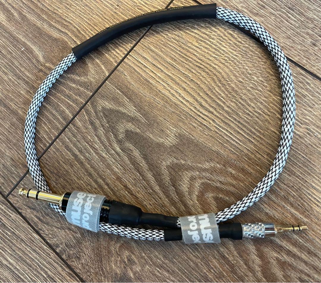 6.35mm -> 3.5mm audio cable (made using vintage NOS Western Electric ...