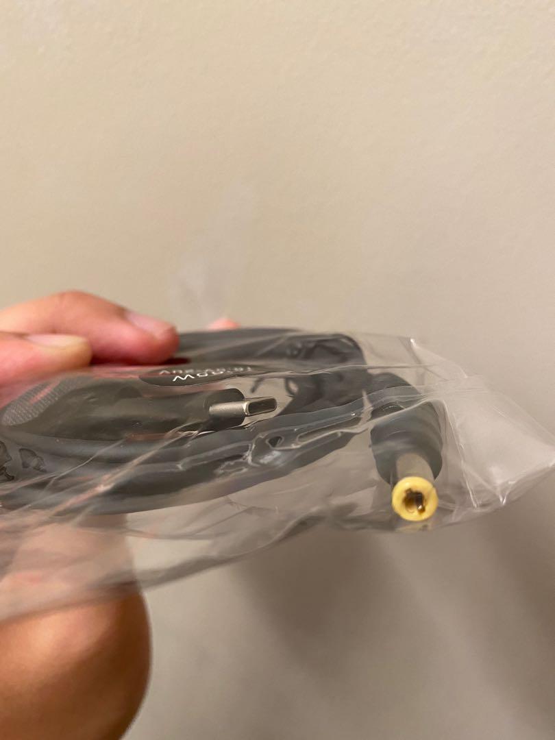 65W PD to DC 5525 20V adapter cable, Computers & Tech, Parts ...