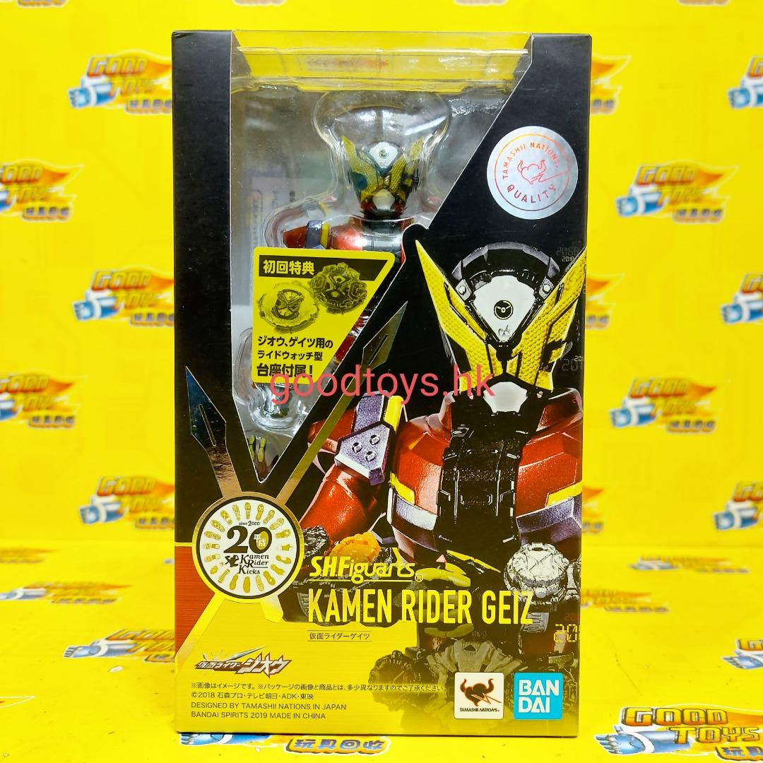中古已開封 BANDAI 假面騎士 幪面超人 時王 ZI-O SHF KAMEN RIDER GEIZ 基治, 興趣及遊戲, 玩具 & 遊戲類 ...
