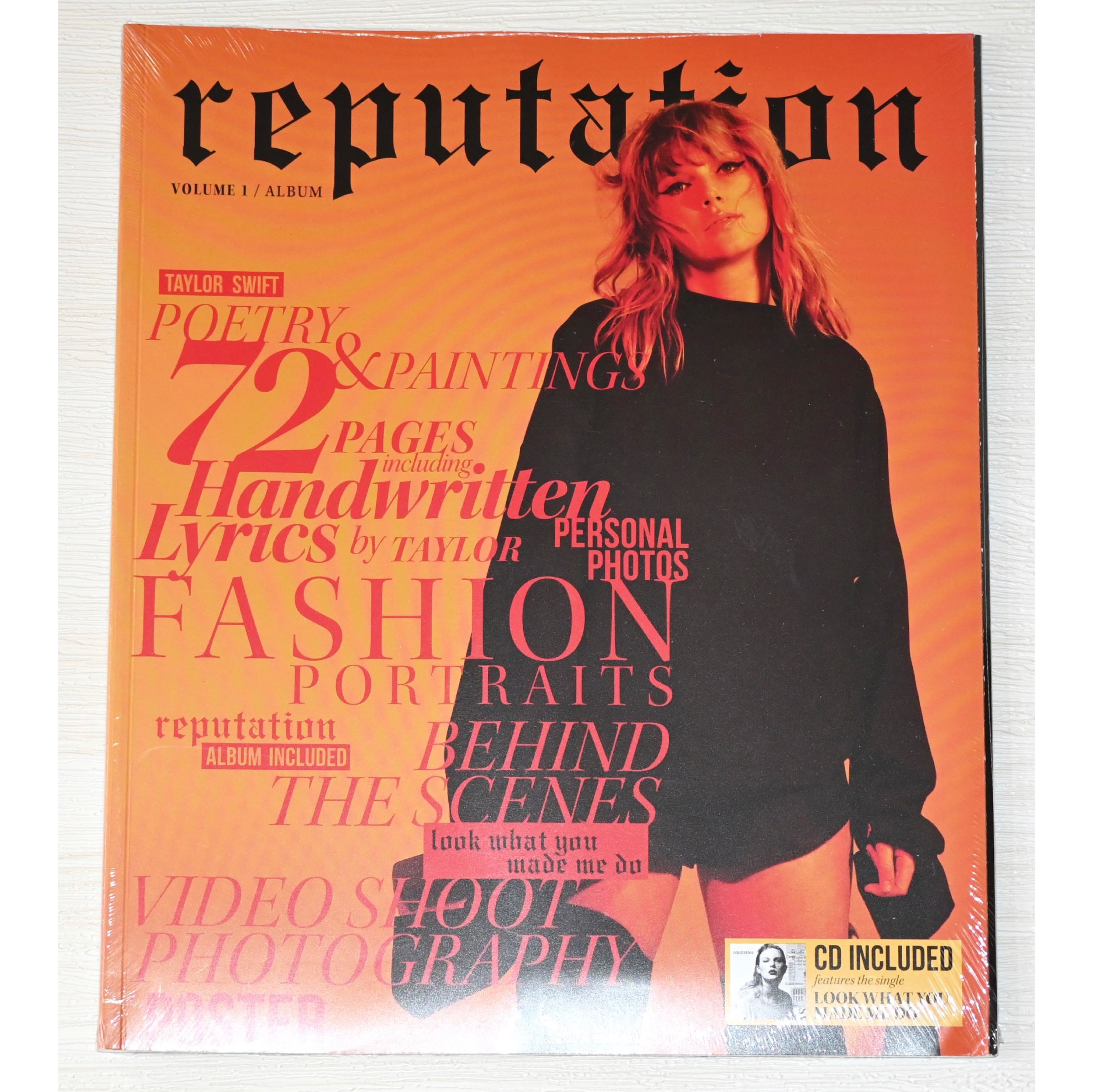 全新未拆 Taylor Swift - reputation Special Edition Volume 1 歐洲版, 興趣及遊戲, 音樂 ...