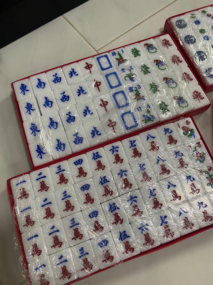 A1 Tiger Mahjong Tiles (as good as new) , Hobbies & Toys, Toys & Games ...