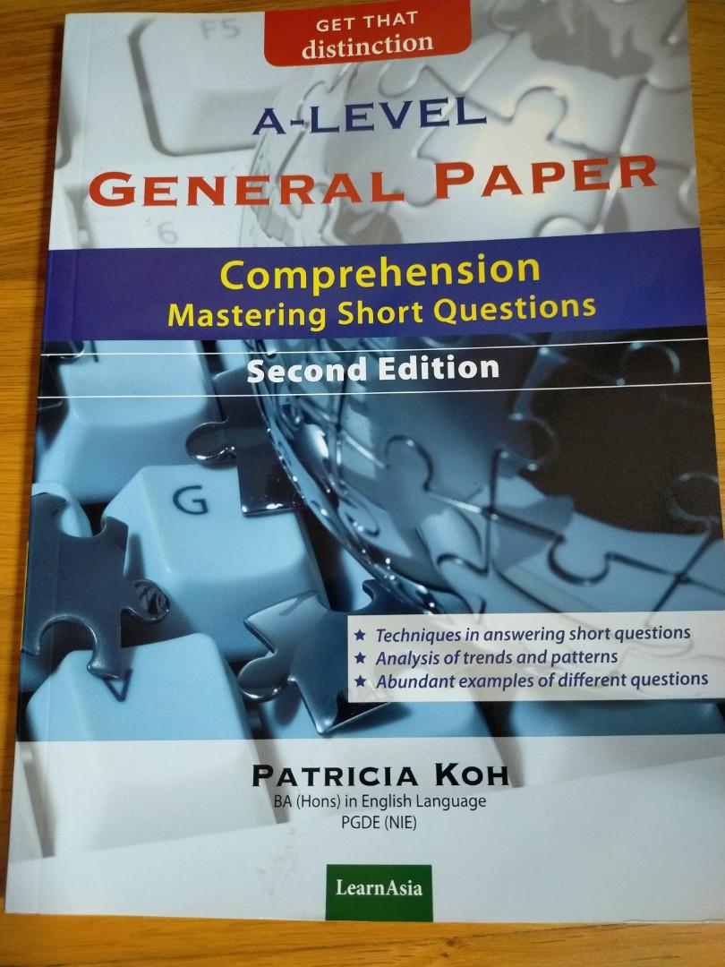 A Level GP Paper 1 & 2 Guidebooks, Hobbies & Toys, Books & Magazines ...