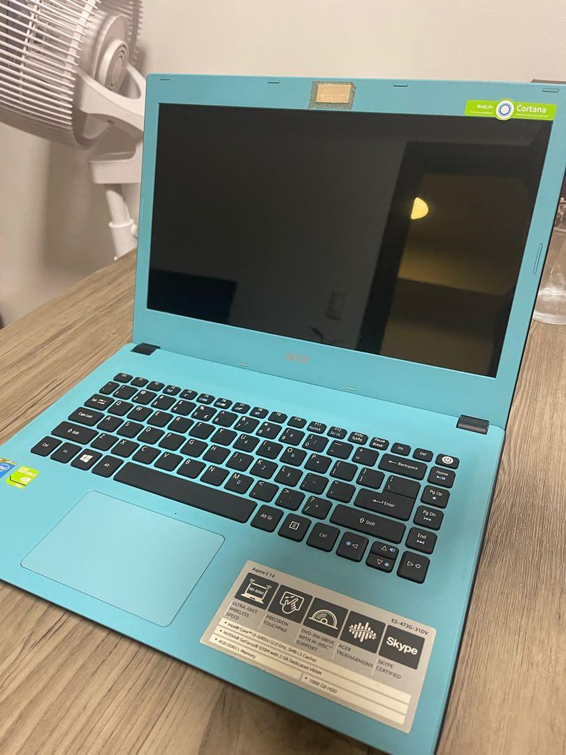 Acer Aspire E14 (i3 5th gen, 8GB ram, 120 Gb ssd), Computers & Tech ...