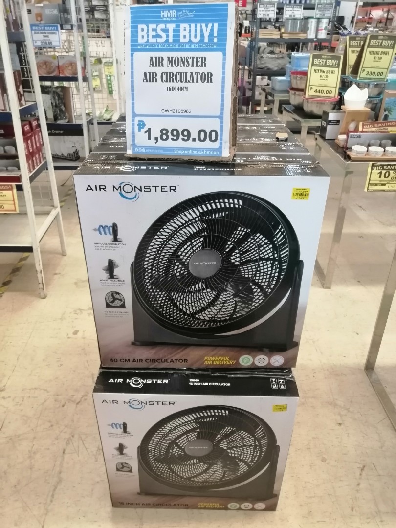 Air Monster Air Circulator Fan, Furniture & Home Living, Lighting ...