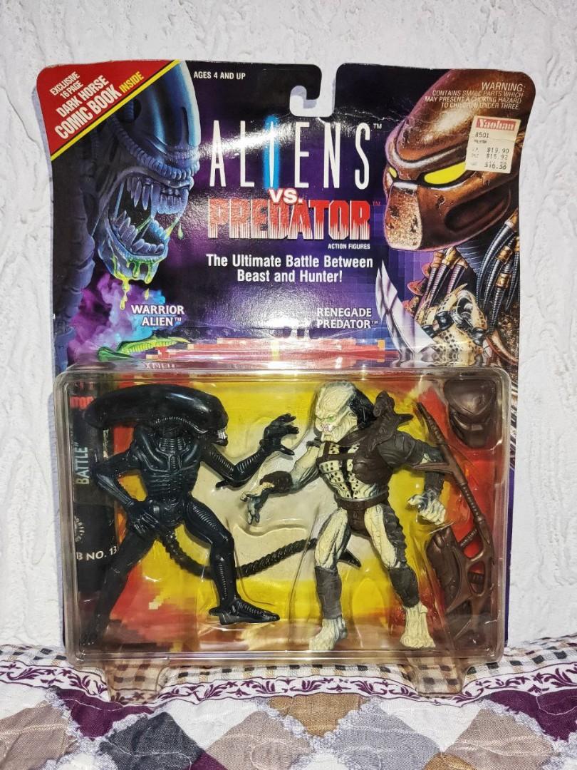 Alien Vs Predator (Warrior Alien & Renegade Predator), Hobbies & Toys ...