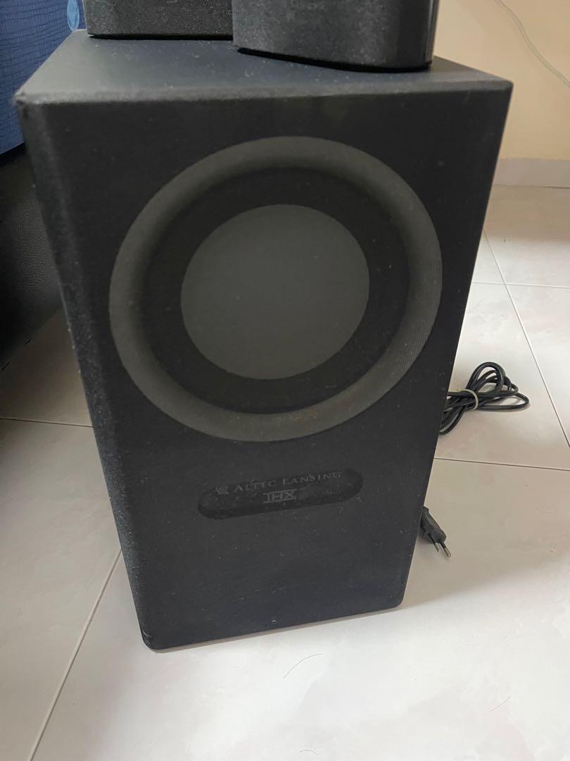 Altec Lansing speakers and woofer, Audio, Soundbars, Speakers ...