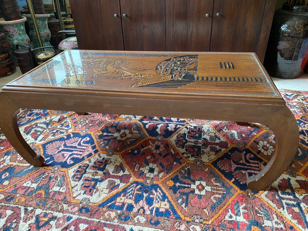Antique Chinese Teak Coffee Table Furniture Home Living Furniture