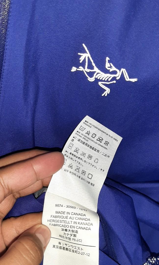 Arcteryx Squid Ink Jacket, Luxury, Apparel on Carousell