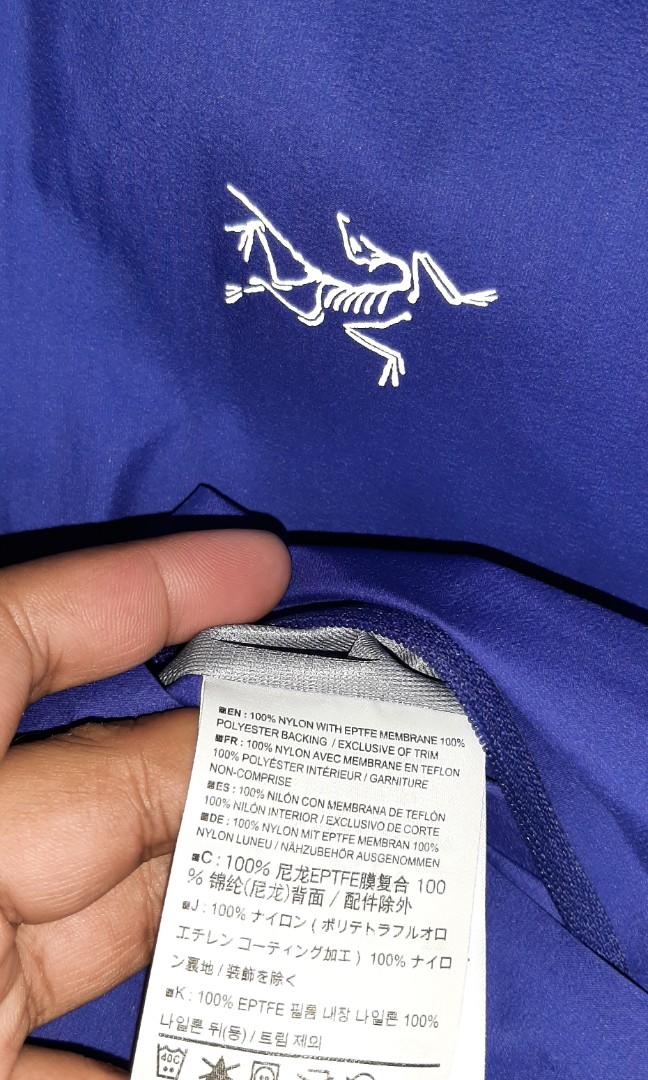 Arcteryx Squid Ink Jacket, Luxury, Apparel on Carousell