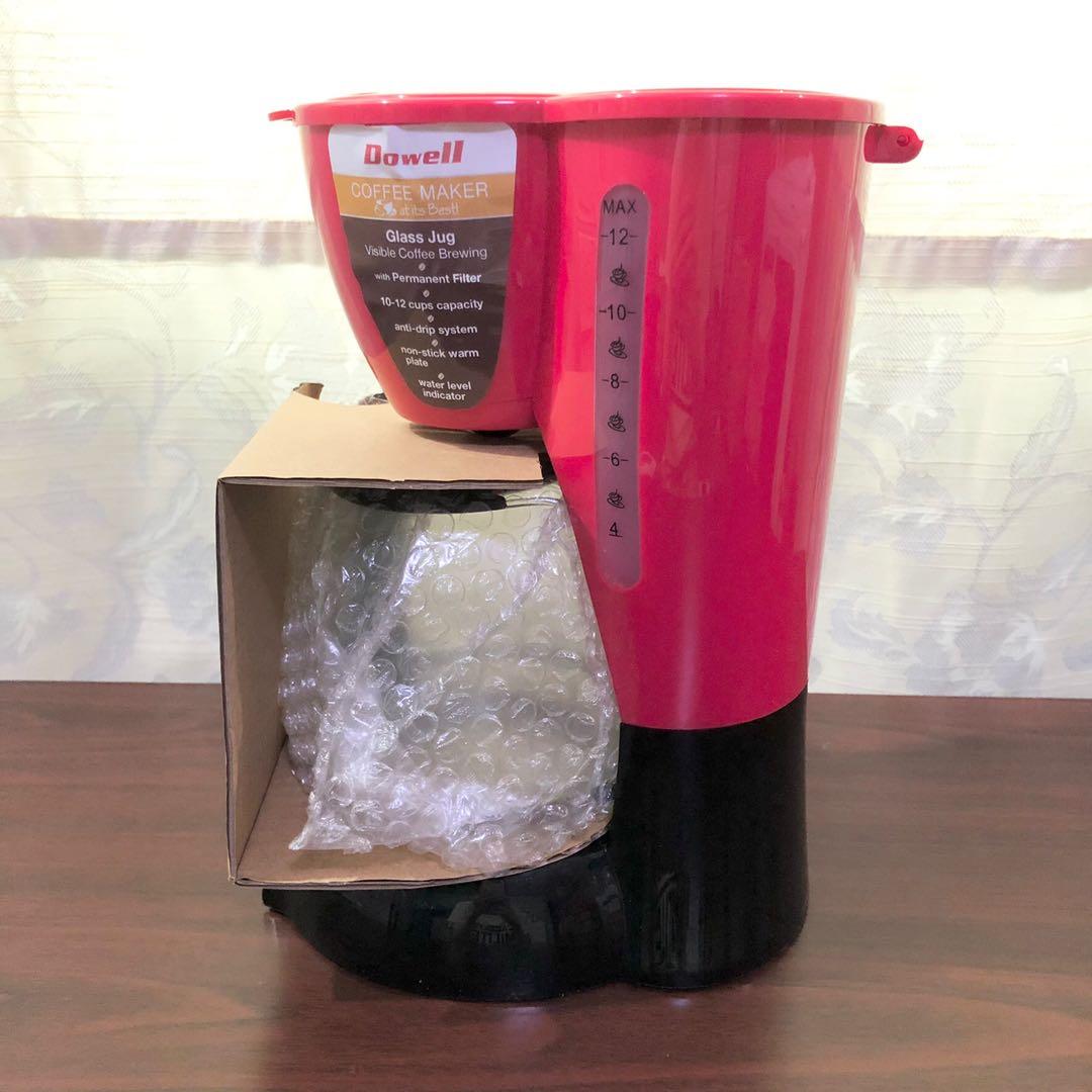 [Authentic] Dowell 10 cups Coffee Maker, TV & Home Appliances, Kitchen ...