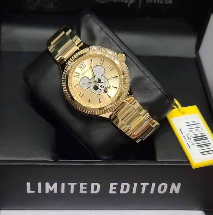 Authentic Invicta Mickey Watch, Women's Fashion, Watches & Accessories ...
