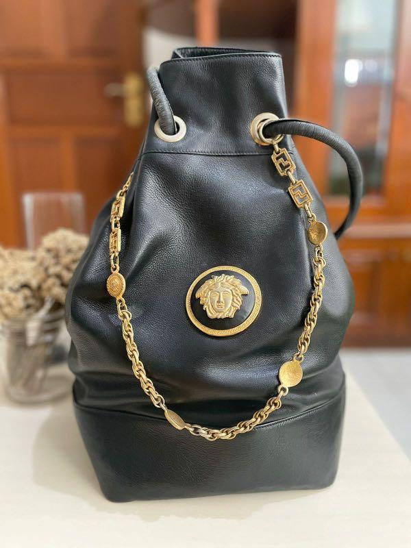 authentic bag versace medusa, gianni versace, Barang Mewah, Tas ...