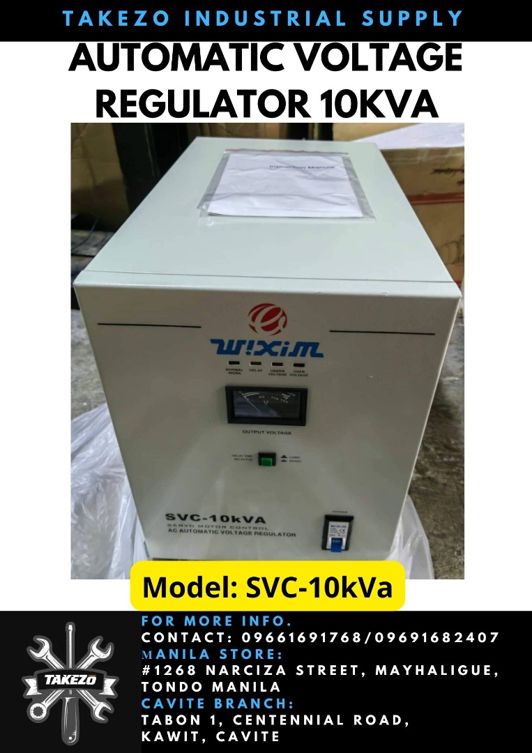 Automatic Voltage Regulator 10kva, Commercial & Industrial, Industrial ...