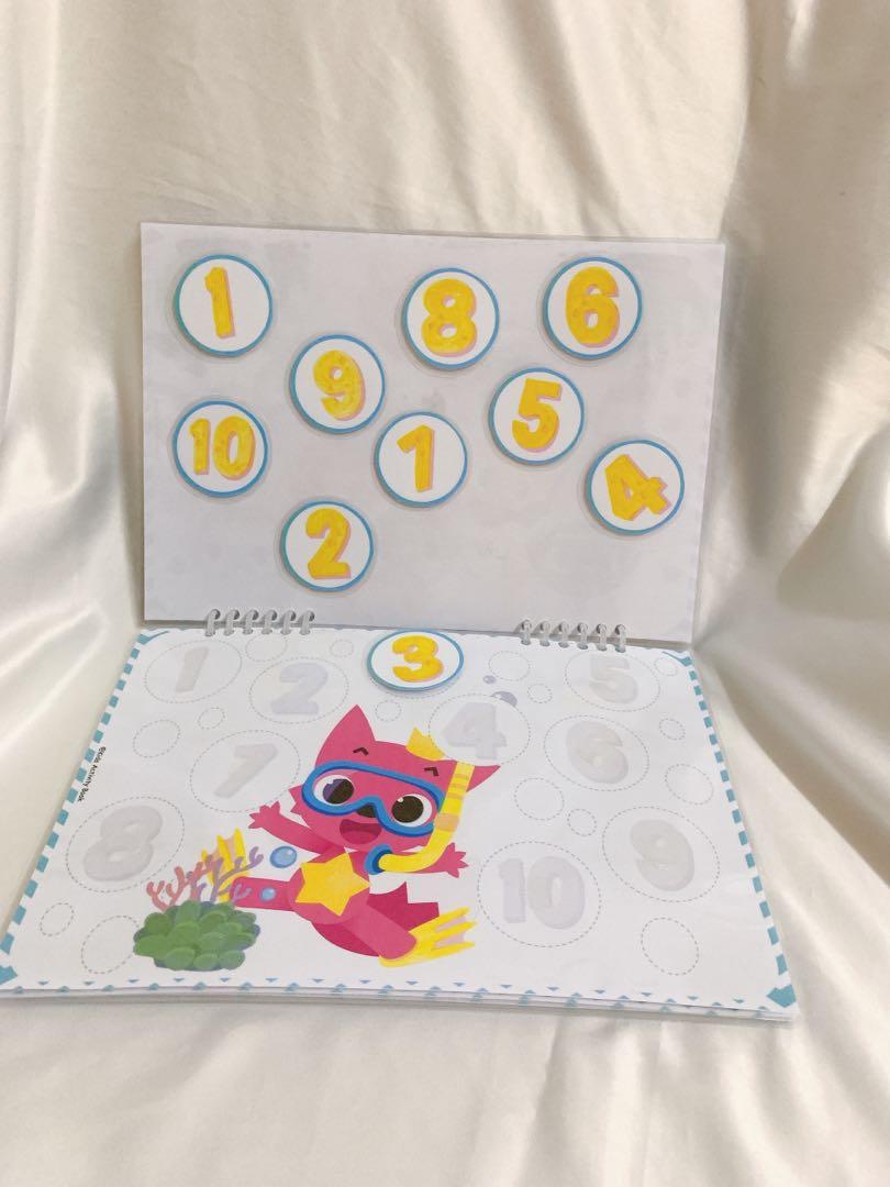 Baby shark busy book / Baby shark quiet book, Hobbies & Toys, Books ...