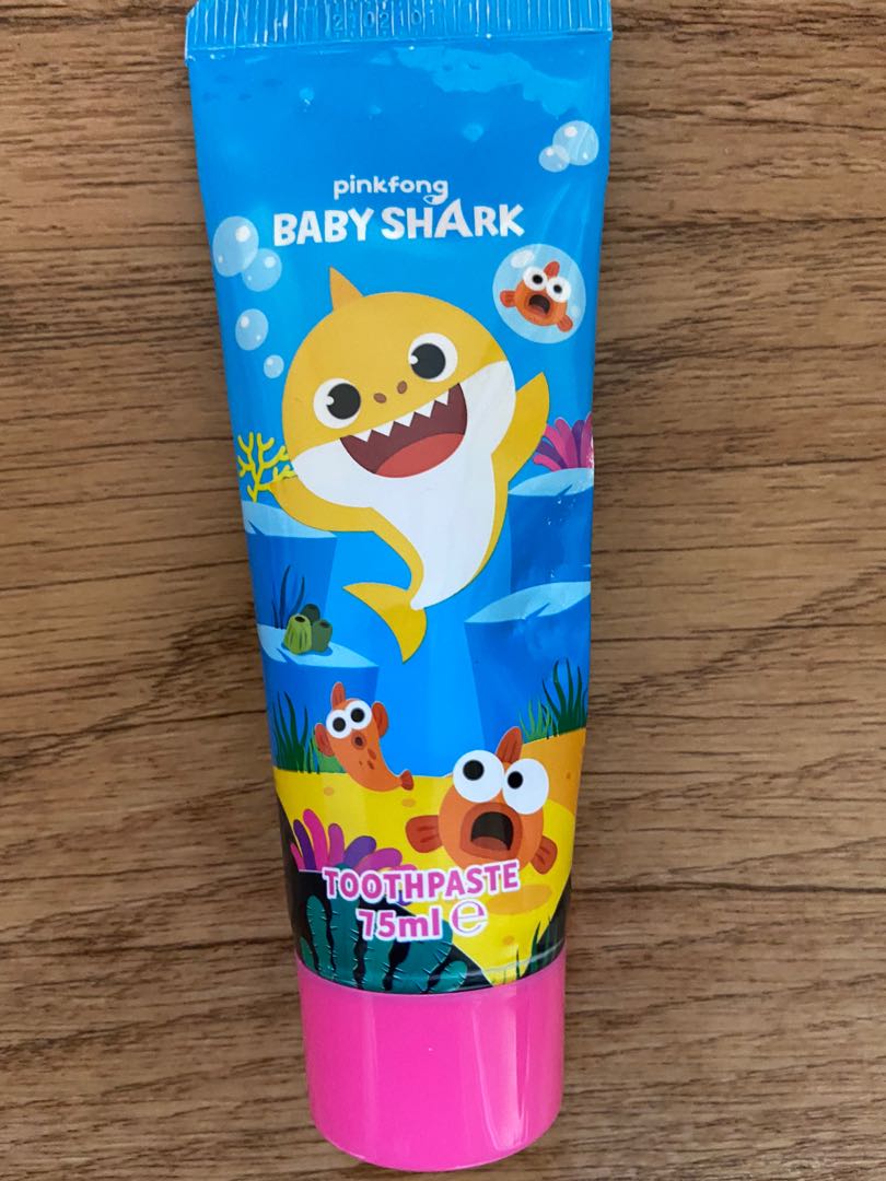 Baby Shark Toothpaste kids children, Babies & Kids, Bathing & Changing ...