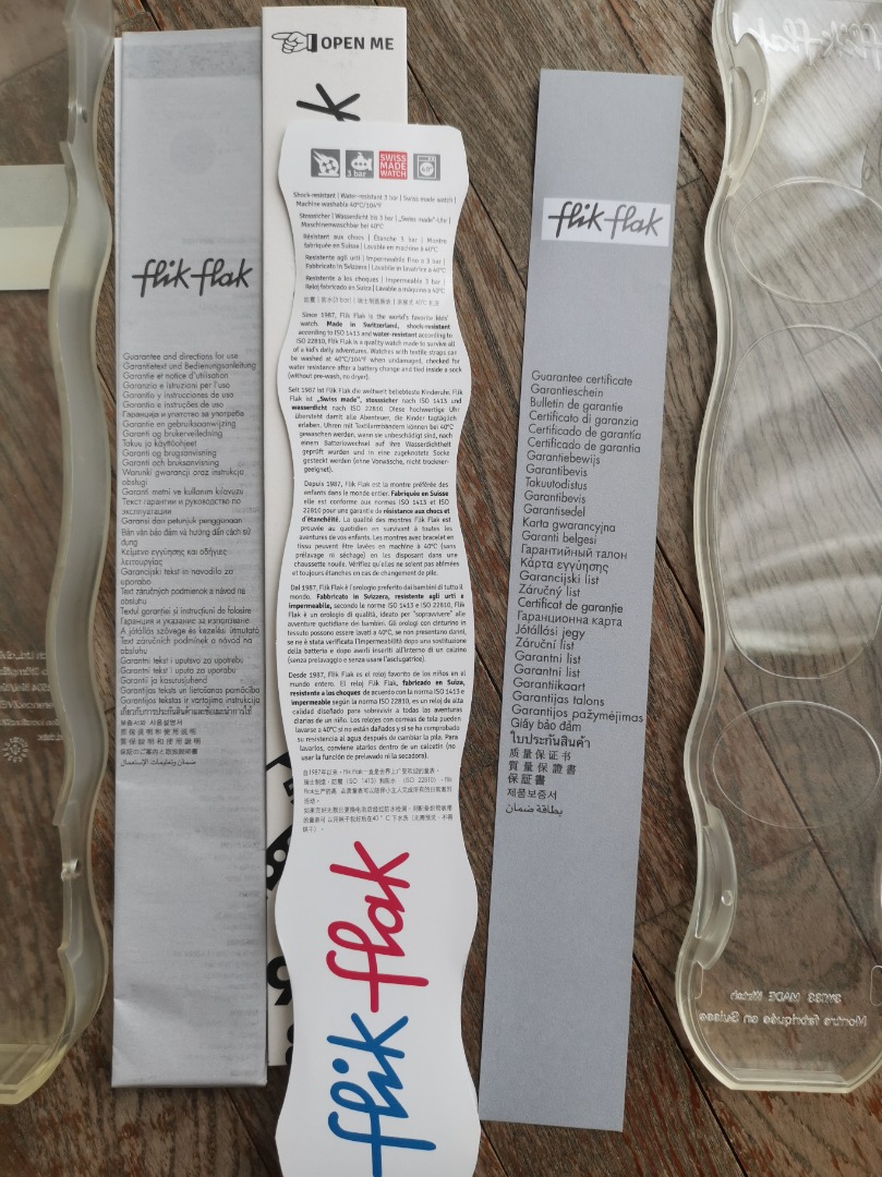 Brand new Flik Flap watch for boys, Babies & Kids, Babies & Kids ...