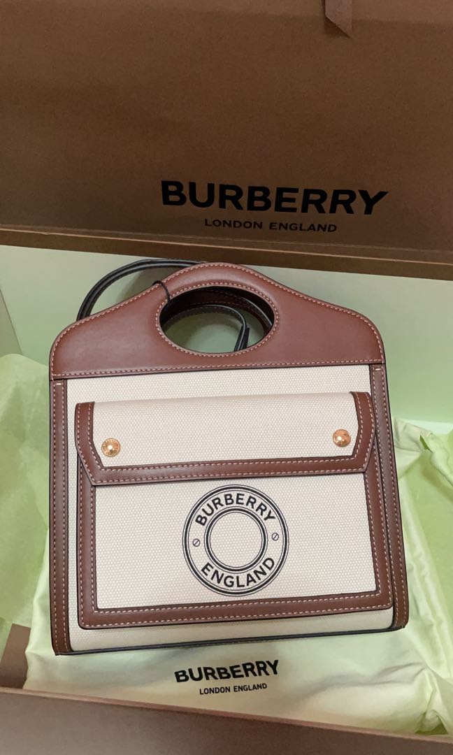 Burberry Pocket Mini Bag, Women's Fashion, Bags & Wallets, Shoulder ...