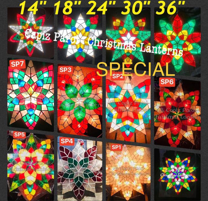 CAPIZ LANTERN SPC, Furniture & Home Living, Lighting & Fans, Lighting ...