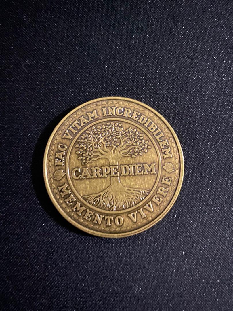 Carpe Diem EDC coin, Hobbies & Toys, Memorabilia & Collectibles ...