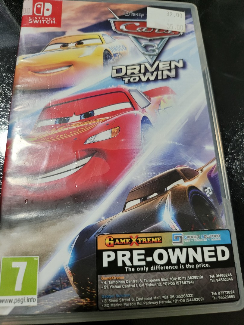 Cars 3 Nintendo Switch, Video Gaming, Video Games, Nintendo on Carousell