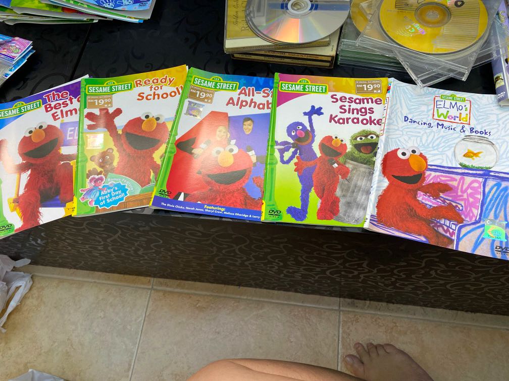 Children Sesame Street DVDs, Hobbies & Toys, Music & Media, CDs & DVDs ...