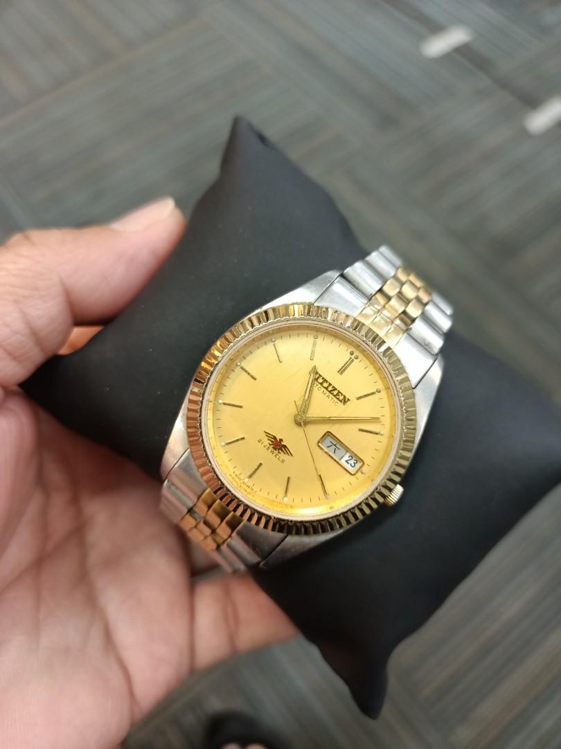 Citizen Eagle 7 Datejust Homage Two Tone Automatic Men's, Men's Fashion ...