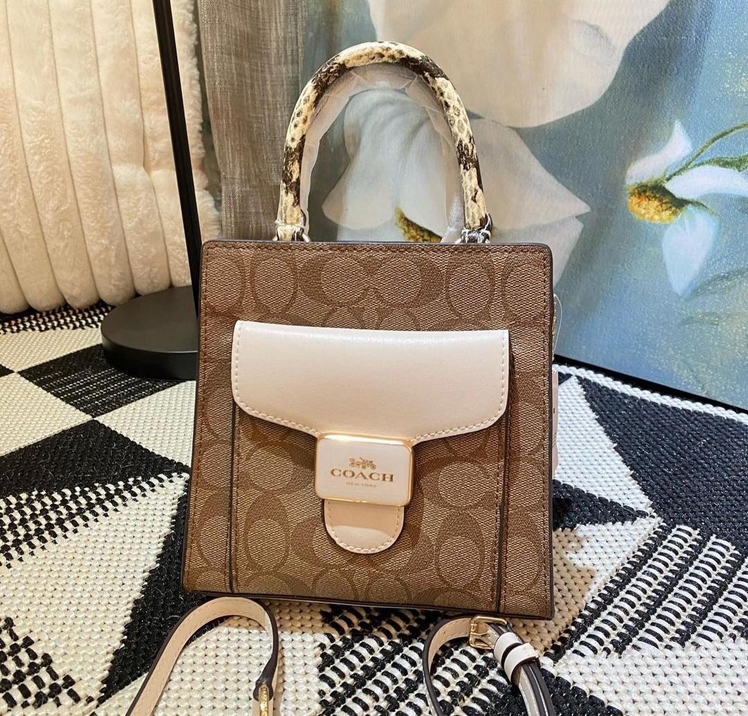 Coach Mini Pepper in Signature Canvas, Women's Fashion, Bags & Wallets ...