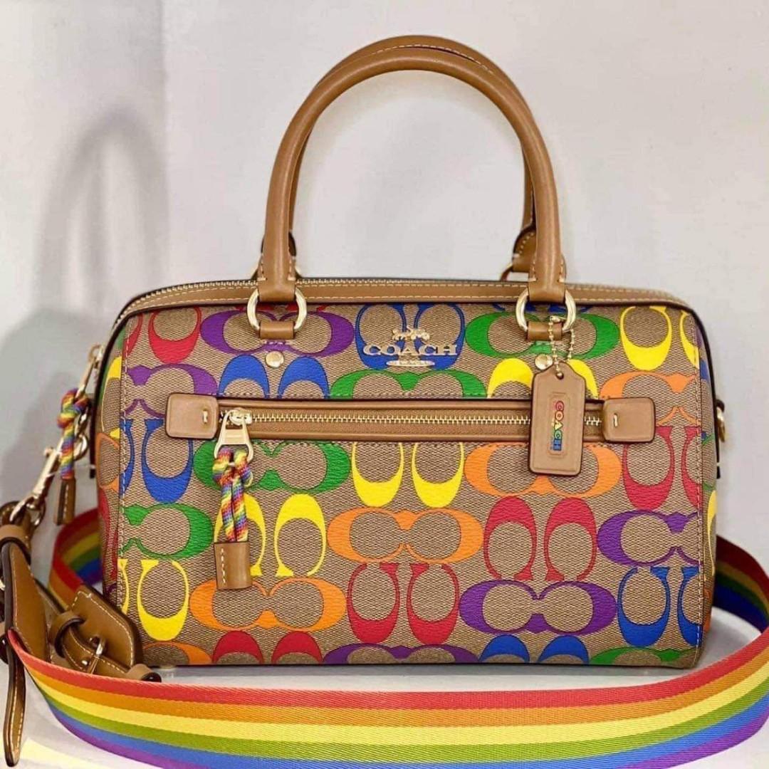 Coach Rowan pride collection, Luxury, Bags & Wallets on Carousell