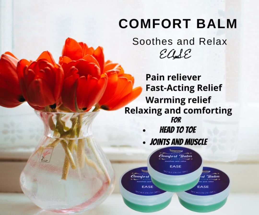 Comfort Balm / Pain Reliever , Fast-Acting Relief, Pain Relief Balm ...