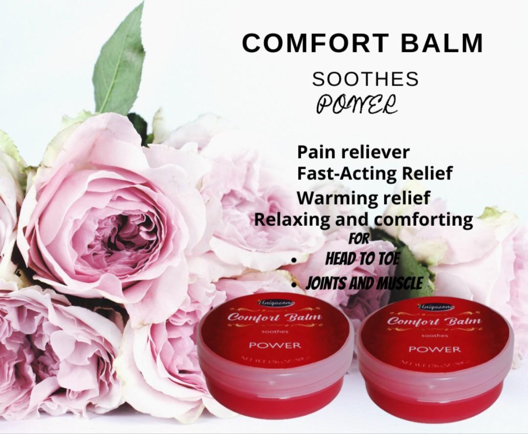 Comfort Balm / Pain Reliever , Fast-Acting Relief, Pain Relief Balm ...