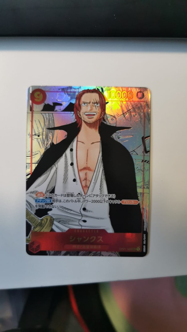 Comic Shanks AA Secret Rare One Piece tcg, Hobbies & Toys, Toys & Games ...