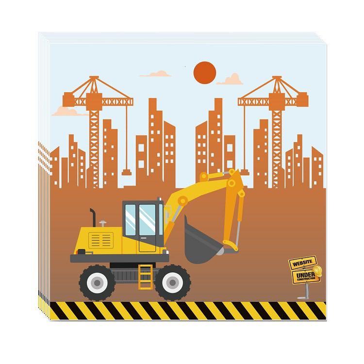 Construction Truck Theme Party Prop Birthday Decorations, Hobbies ...