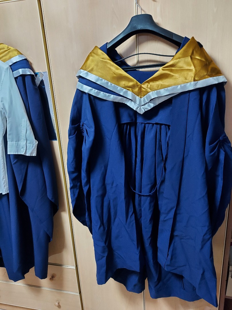Convocation graduation gown set, Women's Fashion, Dresses & Sets ...