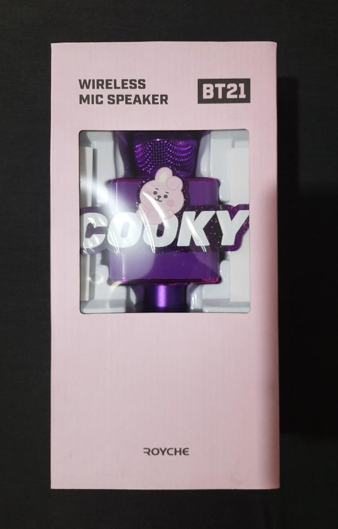 COOKY BT21 Wireless Mic Speaker, Hobbies & Toys, Memorabilia & Collectibles, K-Wave on Carousell