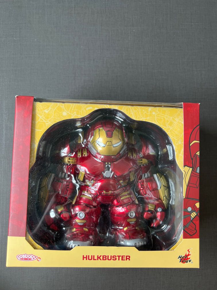 Cosbaby Hulkbuster + damaged Iron Man, Hobbies & Toys, Toys & Games on ...
