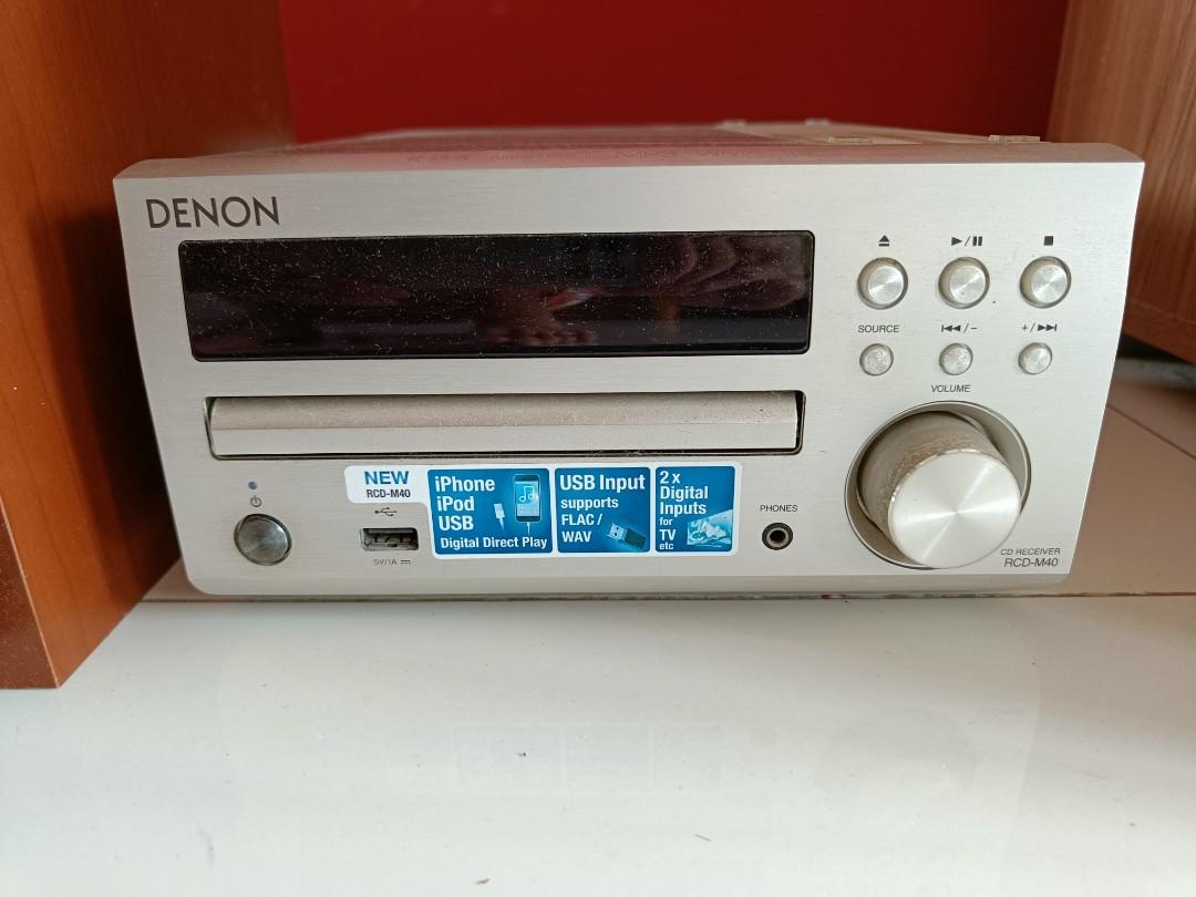 2 x Denon bookshelf Speakers, Audio, Soundbars, Speakers & Amplifiers on Carousell