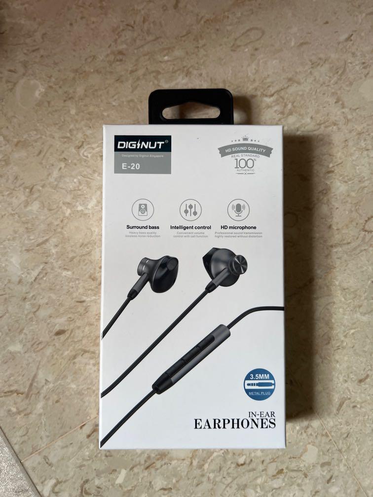 DIGINUT E-20 earphones, Audio, Earphones on Carousell