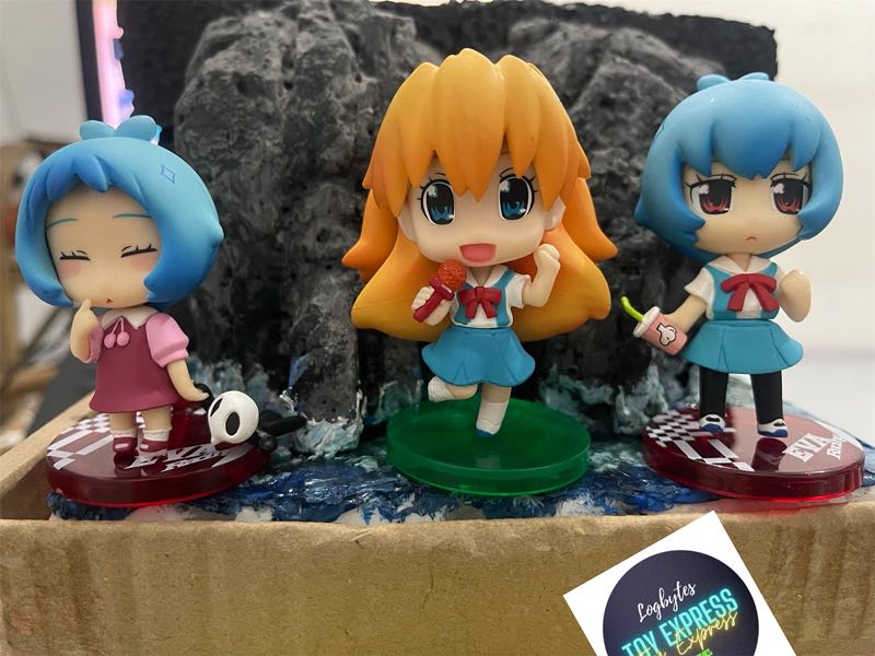 Evangelion Chibis Rei Anayami Asuka Langley, Hobbies & Toys, Toys ...